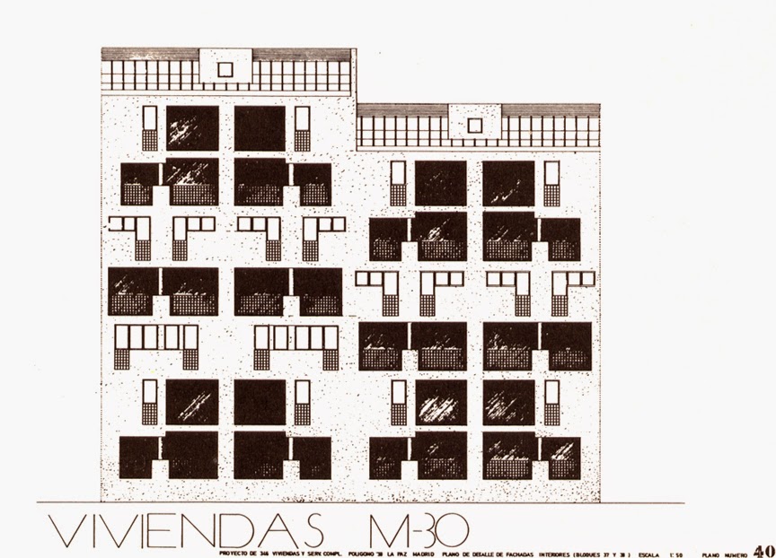 viviendas en la M30 (el ruedo) · francisco sáenz de oiza – j.magan